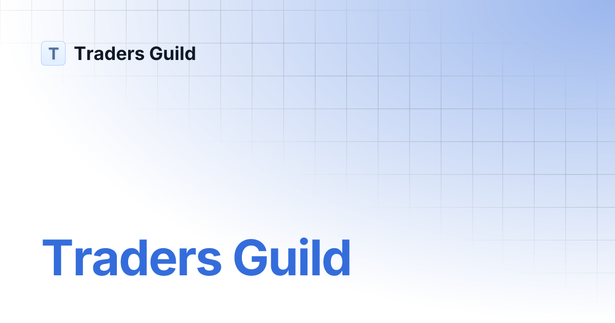 Traders Guild | Traders Guild